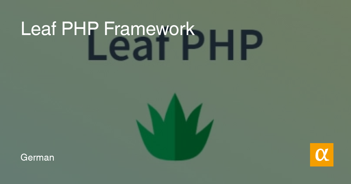 Leaf PHP Framework | LibArea
