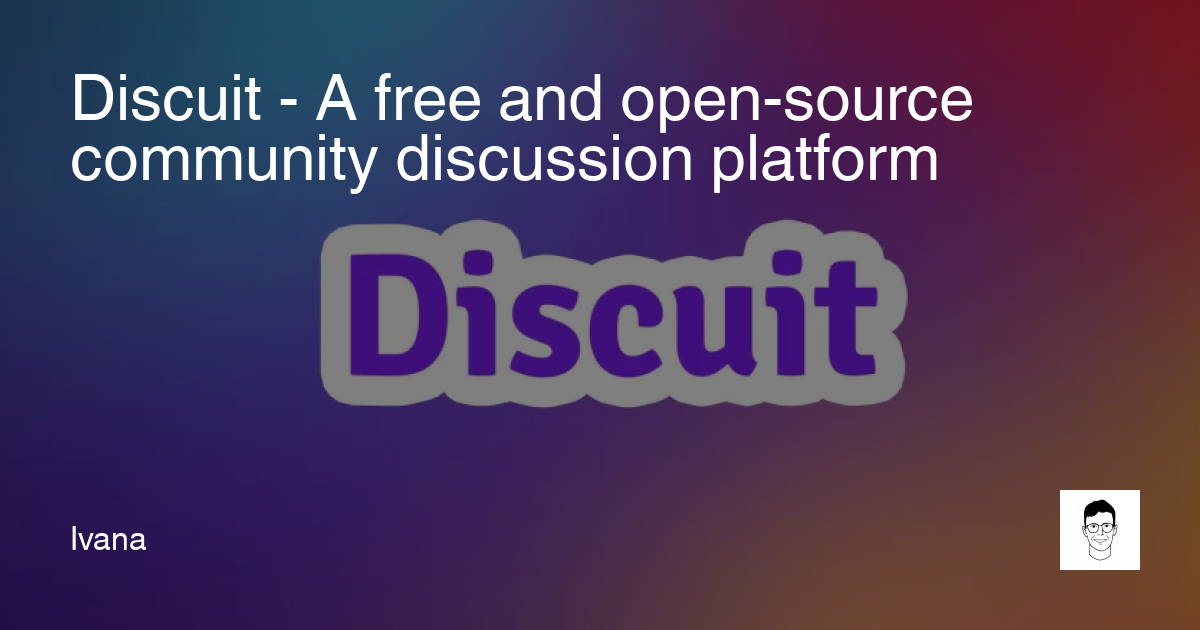 Discuit - A free and open-source community discussion platform | LibArea