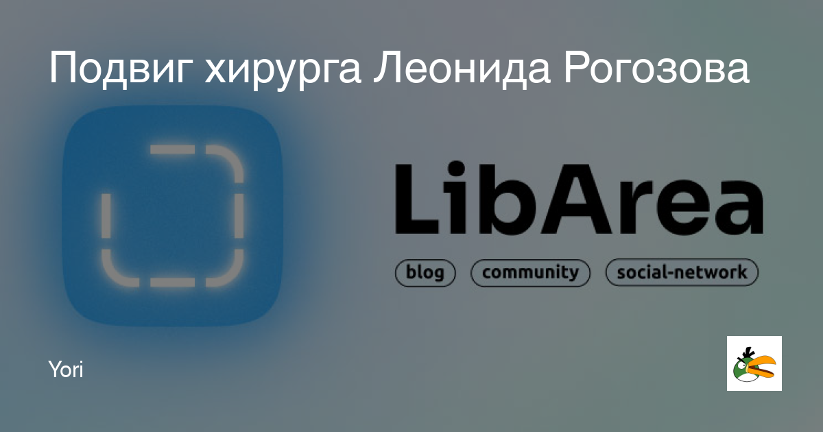 Подвиг хирурга Леонида Рогозова | LibArea